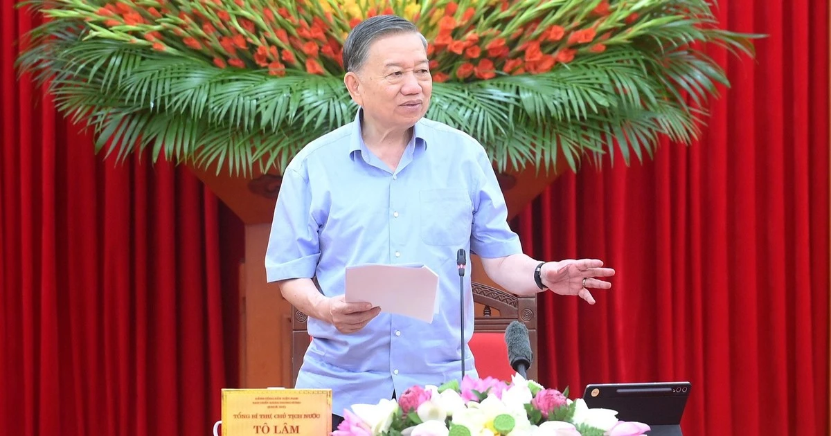 [In Pictures] Party General Secretary and State President To Lam chairs ...