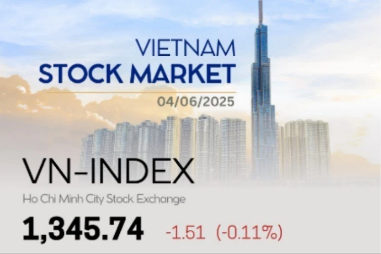 Infographic: Bank stocks reverse course, ending VN-Index’s winning streak on June 4 | Nhan Dan ...