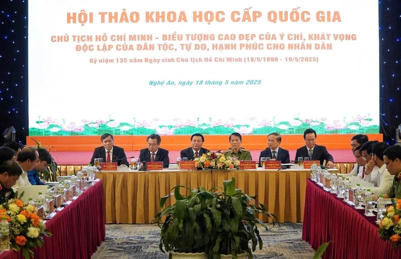 President Ho Chi Minh— Noble symbol of national will and aspiration for ...