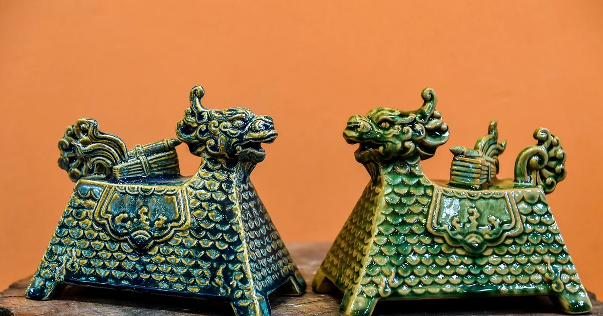 [In Pictures] Dragon from clay created by Bat Trang ceramic artist ...