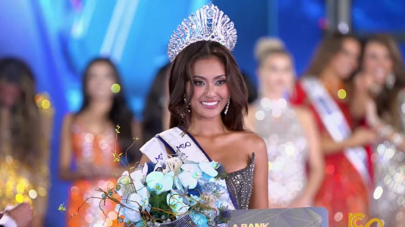 Indonesian beauty wins Miss Cosmo 2024 contest