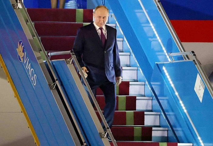 Russian President Vladimir Putin starts state visit to Vietnam