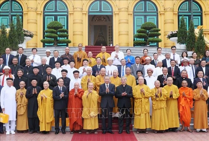 State leader praises religions’ contributions to great national ...