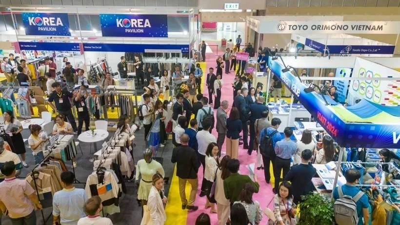 Vietnam’s international textile fair features over 500 booths | Nhan ...