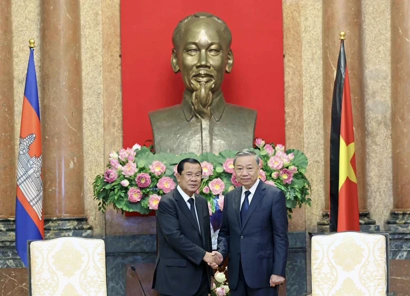 President To Lam receives CPP President Hun Sen in Hanoi | Nhan Dan Online