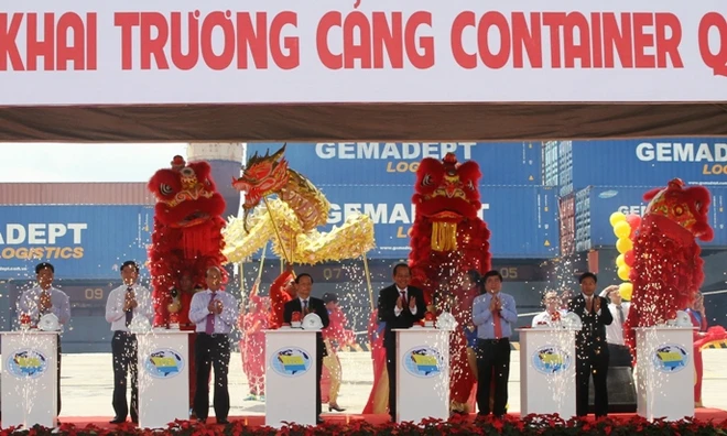 SP-ITC international container terminal inaugurated | Nhan Dan Online