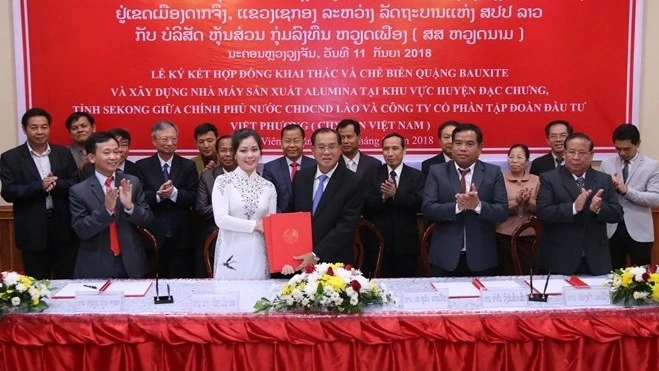 Vietnam implements biggest mining project in Laos | Nhan Dan Online
