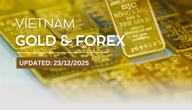 Infographic: Domestic gold prices hit new record on December 23 | Nhan ...