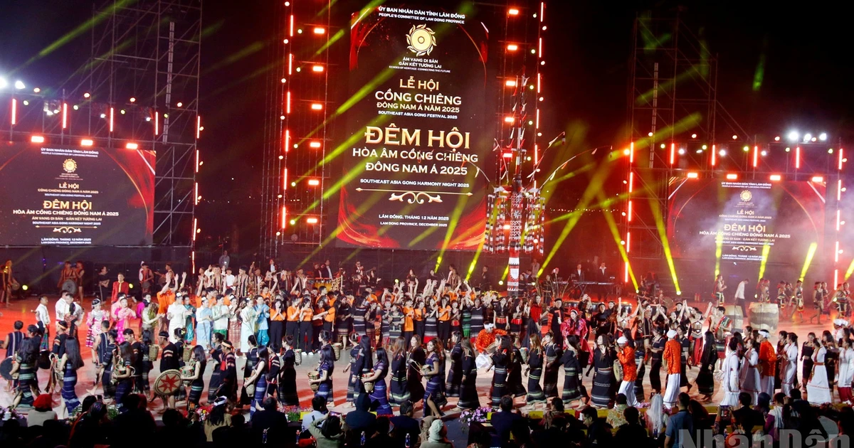 Southeast Asian gong festival brings vibrant rhythms to Da Lat | Nhan ...