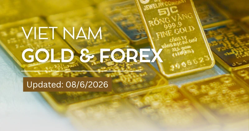 Infographic: Gold bar and ring prices continue to slide on June 8